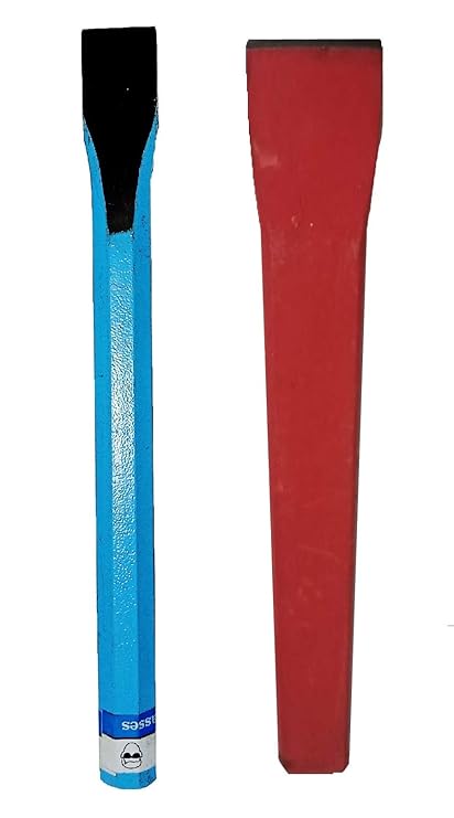 Arnav Chisel Set Octagonal Chisel 12 Inch (19 mm) and Cold Flat Chisel ...