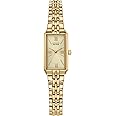 Amazon.com: Citizen Ladies' Eco-Drive Classic Dress Corso Gold Tone Stainless Steel Rectangle ...