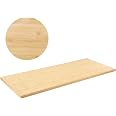 Amazon.com: VEVOR Bamboo Table Top, 70.9" x 29" x 1.5", 330 lbs Load ...