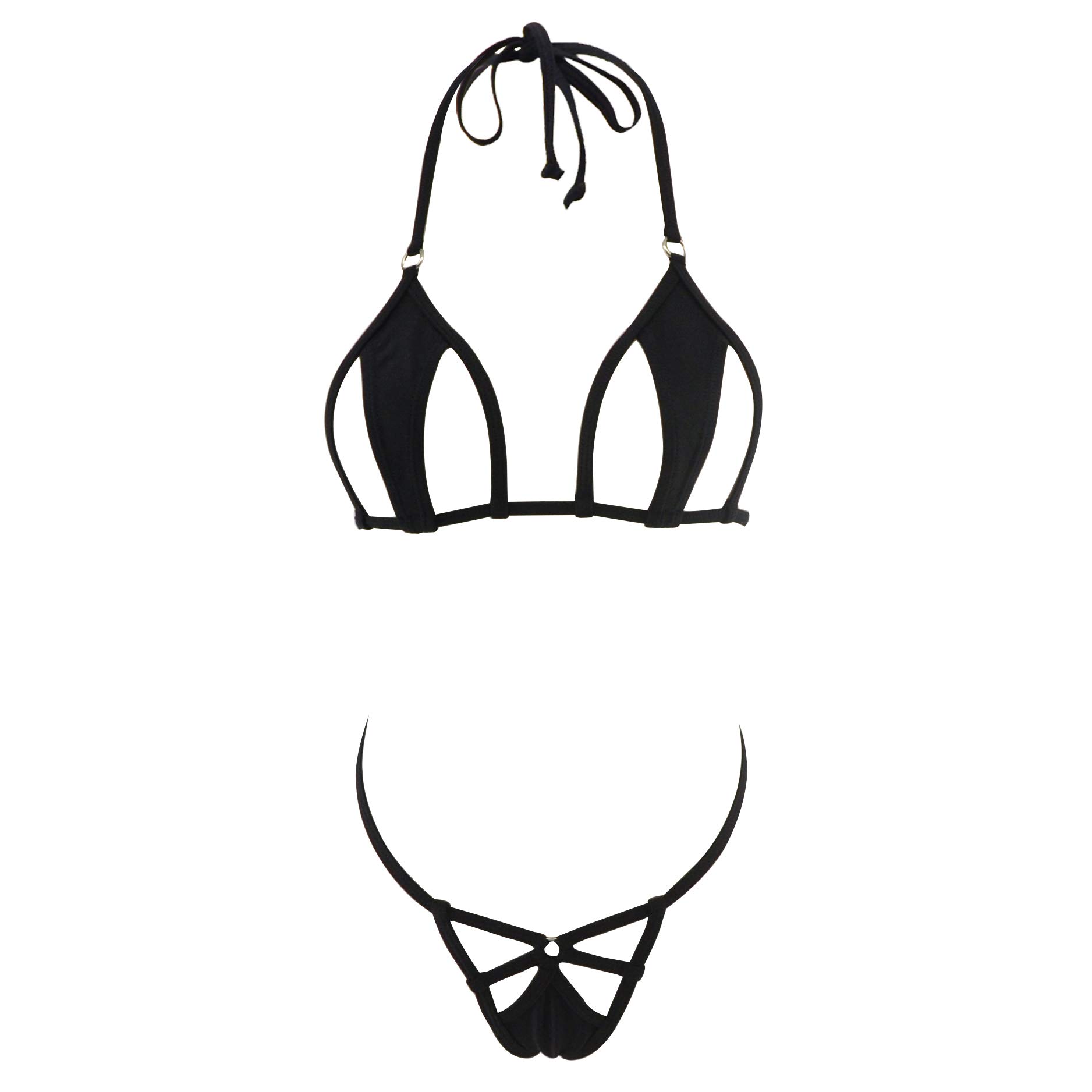 Buy SHERRYLO Cut-Out Micro Bikini Mini Bathing Suit Women's Swimwear ...