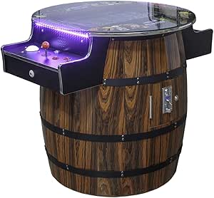 Amazon.com: West State Billiards Retro Barrel Style Arcade Game with ...