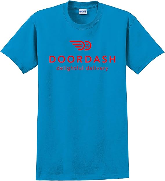 Custom Teez Doordash T Shirt Door Dash Food Delivery Unisex Tee Shirts ...