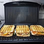 George Foreman 25810 Medium Fit Grill - Versatile Griddle, Hot Plate ...