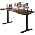 Amazon.com: Sileye Height Adjustable Electric Standing Desk with Splice ...