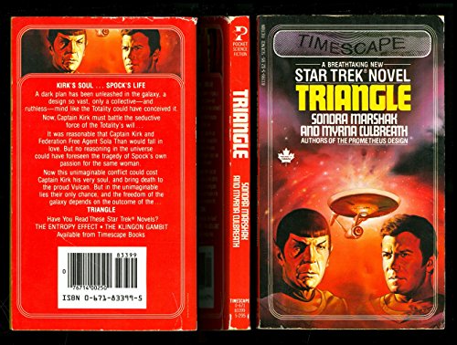 Triangle (Star Trek #9): Sondra Marshak, Myrna Culbreath: 9780671662516 ...
