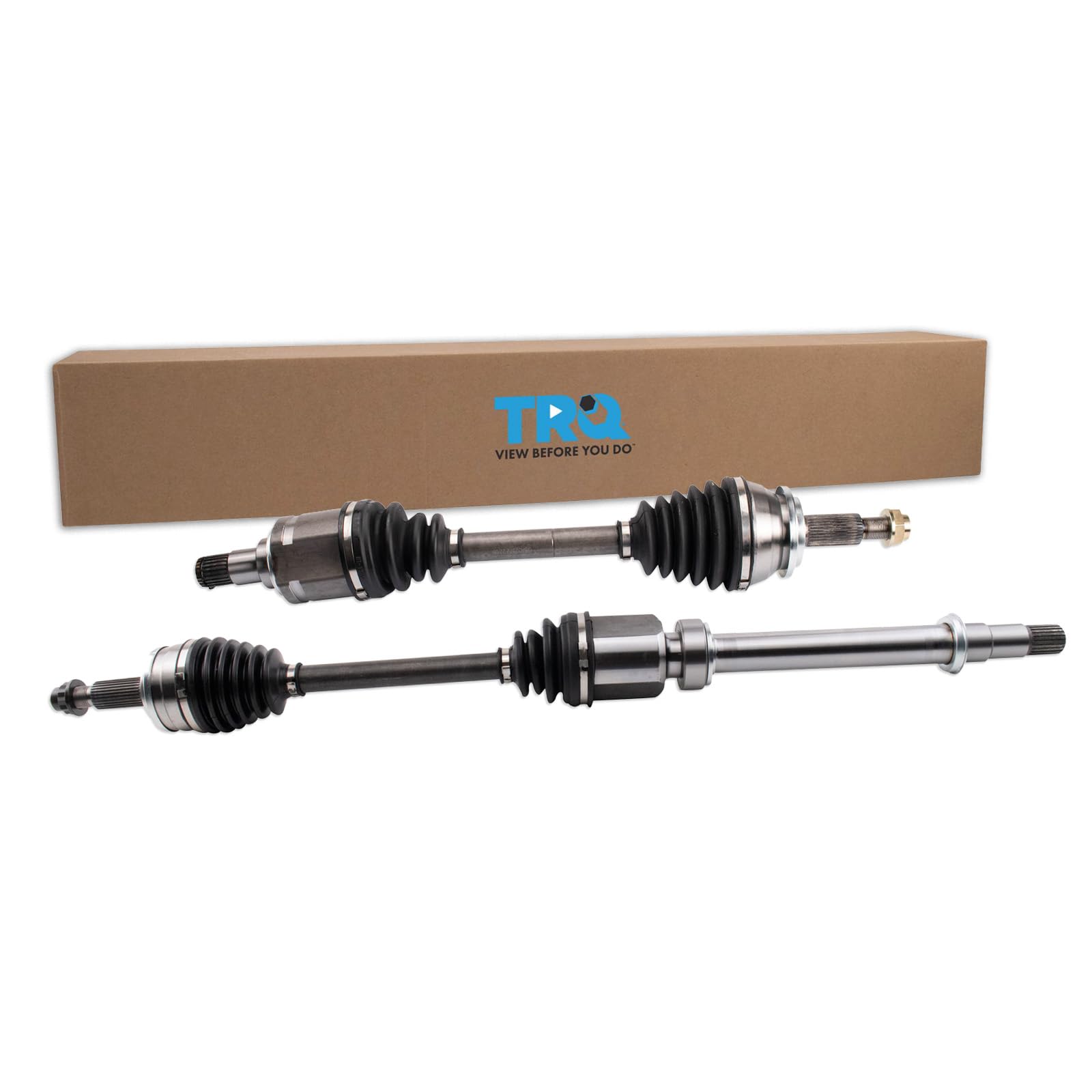 TRQ Front CV Axle Shaft Assembly Set Compatible with 2013-2018 Toyota ...