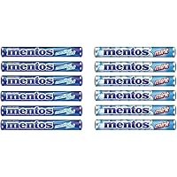 Amazon.com : Assorted Menthol Mint Candy Rolls - Chewy Dragees Cooling ...