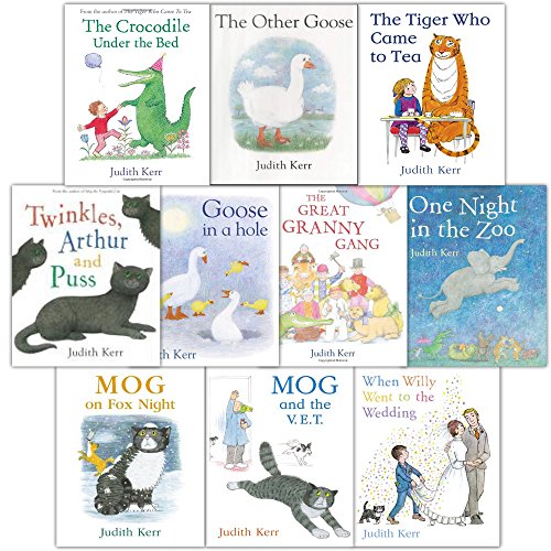 Buy The Judith Kerr Collection 10 Books Set - The Tiger Who Came to Tea ...