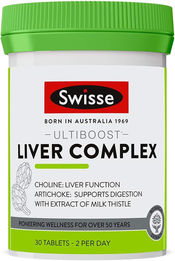 Swisse Ultiboost Liver Complex Tablets | Liver & Digestion Support ...