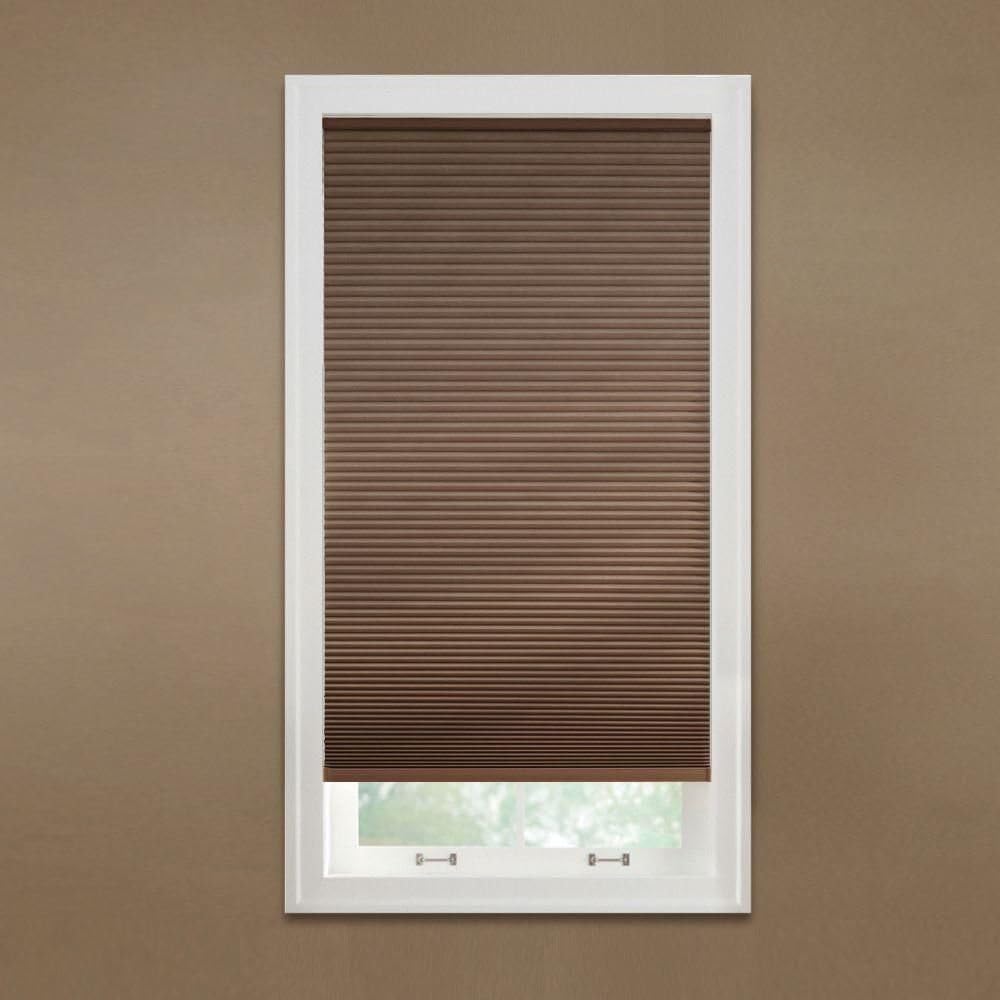 Amazon Mocha 9 16 In Cordless Blackout Cellular Shade 23 In W amazon-mocha-9-16-in-cordless-blackout-cellular-shade-23-in-w