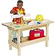Wood Designs WD13400 Child's Workbench, Maple, 25 x 44 x 20" (H x W x D ...