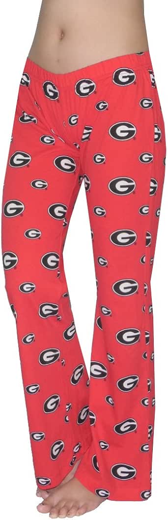 Amazon.com: NCAA Womens Georgia Bulldogs Comfortable Cotton Sleepwear ...