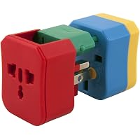 Amazon.com: Flight 001 4-In-1 Travel Adapter : Clothing, Shoes & Jewelry