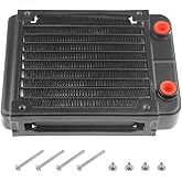Amazon.com: FITNATE 12 Pipe Aluminum Heat Exchanger Radiator for PC CPU ...