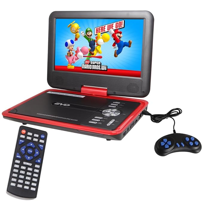 Buyee® 9.8-Inch Handheld Portable DVD Player 270 Degree: Amazon.co.uk ...