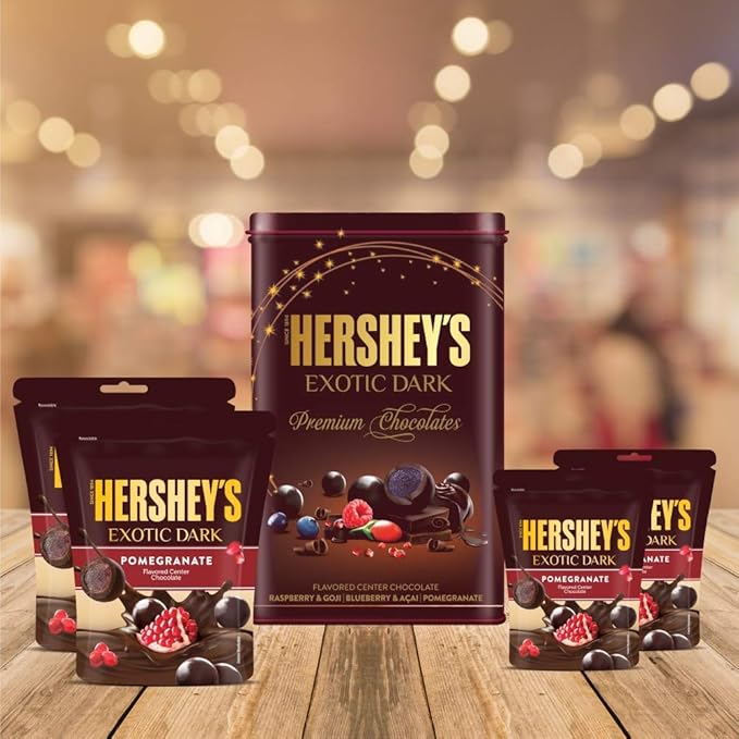 Hershey's Exotic Dark Tin Gift Pack (Pomegranate), 266 g: Amazon.in ...