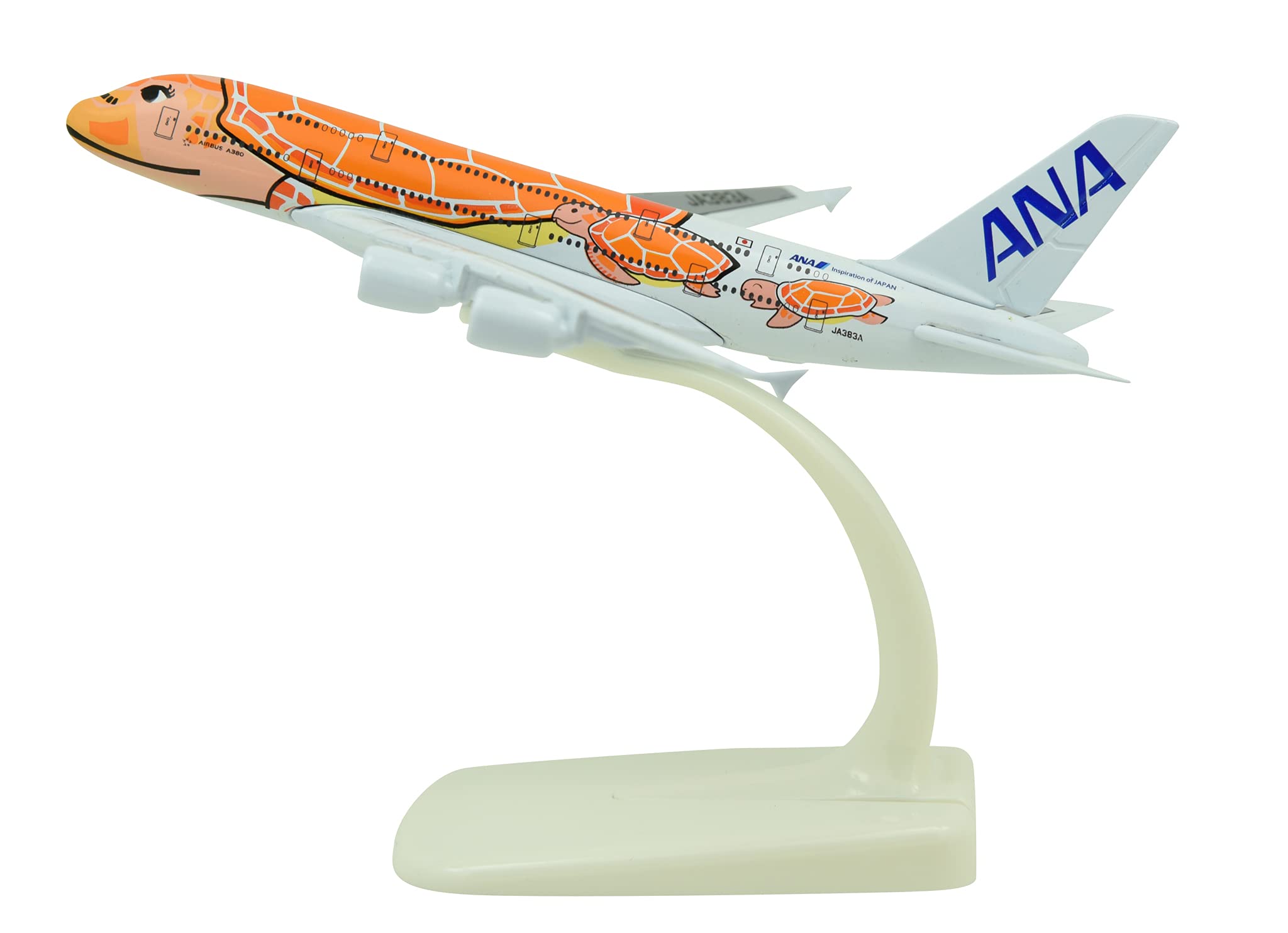 TANG DYNASTY(TM 1:500 15cm A380 ANA Sea Turtle Metal Airplane Model ...