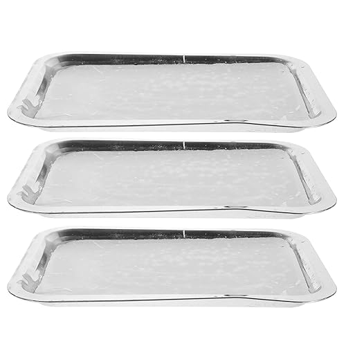 POPETPOP Aluminum Stainless Steel Wax Lined Dissection Tray - 3 Pcs ...