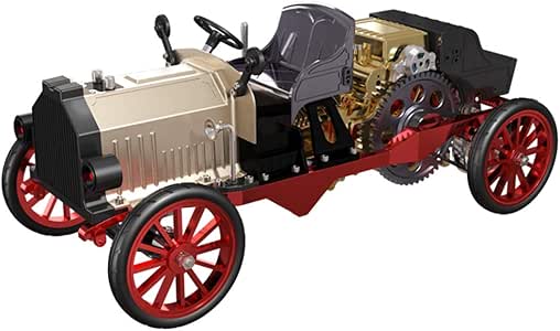 RuiyiF Single-Cylinder Engine Vintage Model Cars Kits to Build for ...