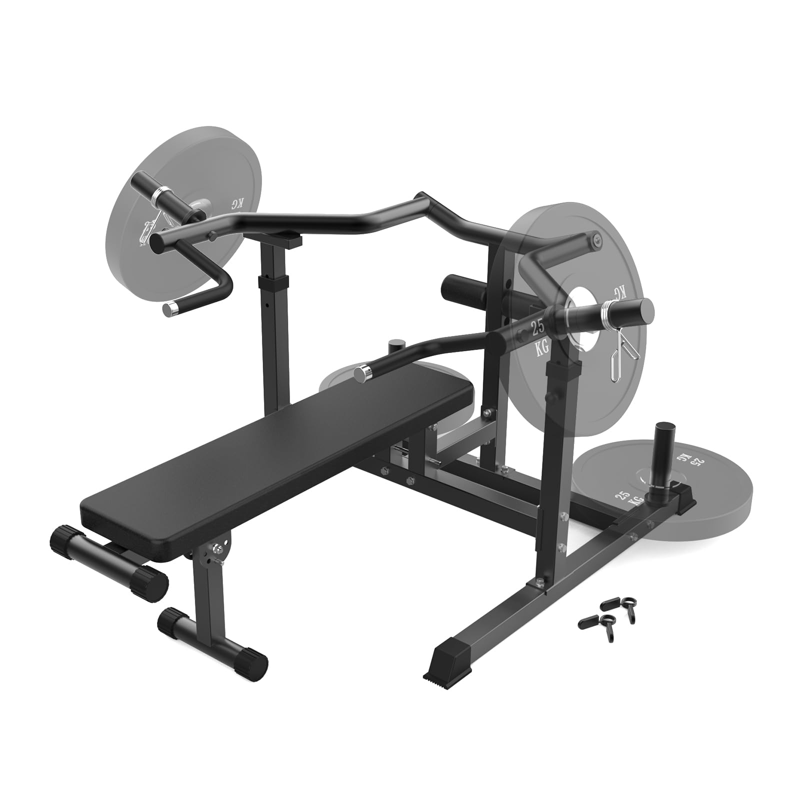 KYLINFIT Chest Press Machine with Independent Converging Arms, Shoulder ...