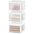 Amazon.com: IRIS USA 14.5 Qt. Plastic Drawer Storage Organizer Stacking ...