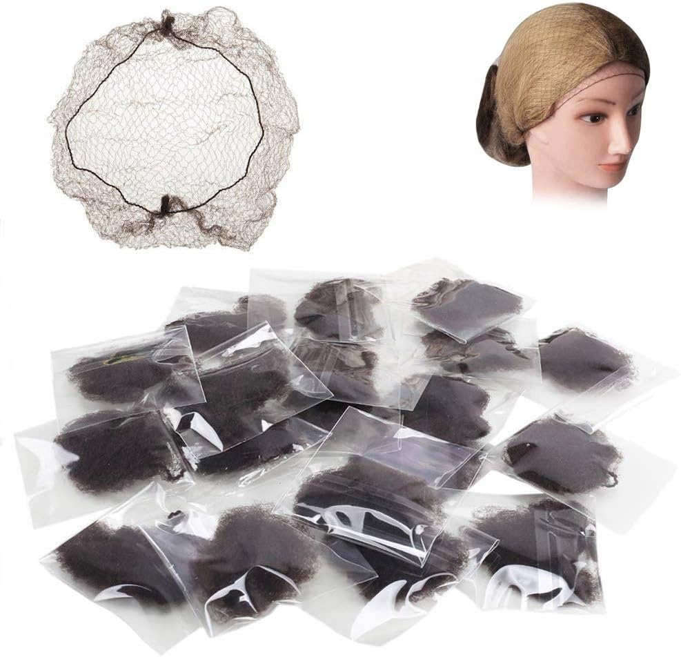 Amazon.com: Zittop Hair Nets Invisible Mesh Hair Bun Net Cover Hair ...