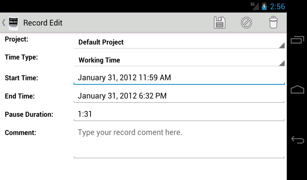 Worktime Tracker RD:Amazon.com:Appstore for Android