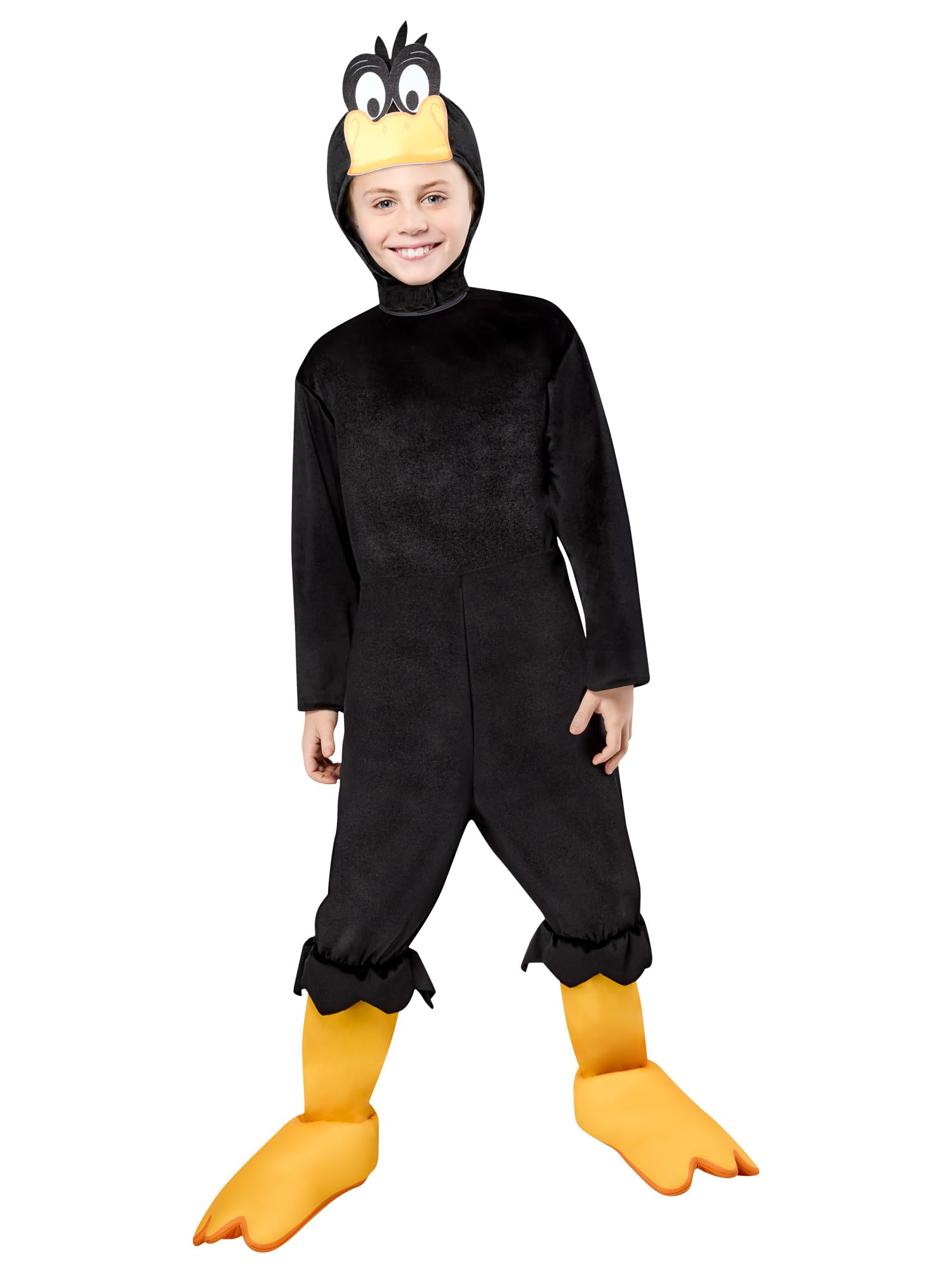 Rubies Child's Looney Tunes Daffy Duck Costume Jumpsuit and Headpiece ...