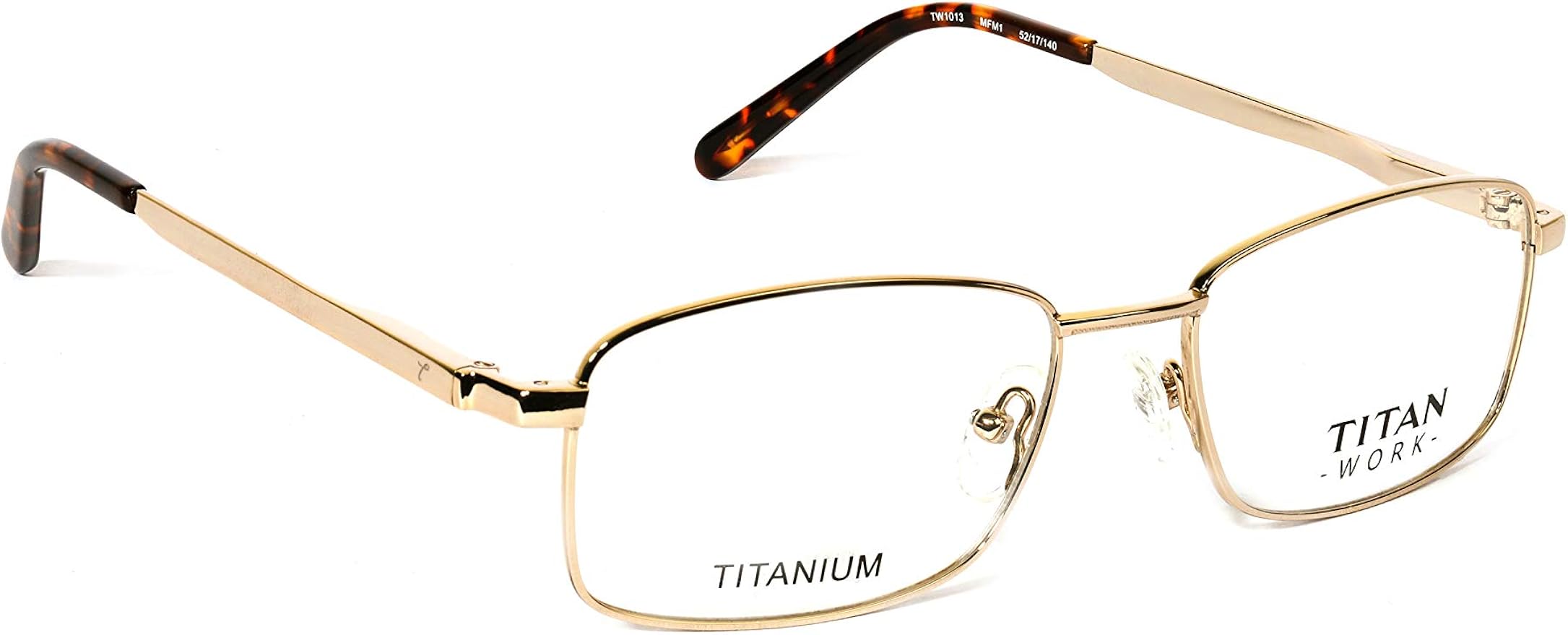 Buy Titan Full Rim Rectangular Unisex Spectacle Frame - (TW1013MFM1|53 ...