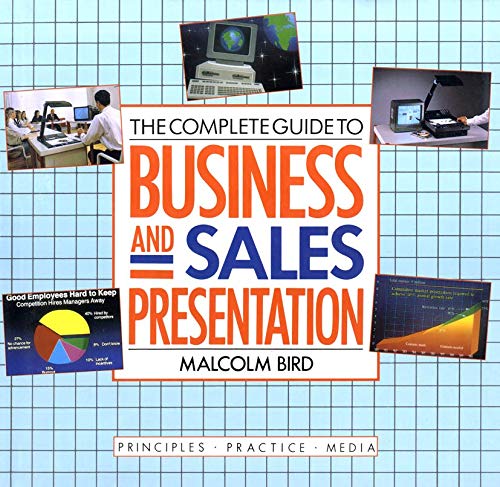 The Complete Guide to Business and Sales Presentation (Jossey-Bass ...