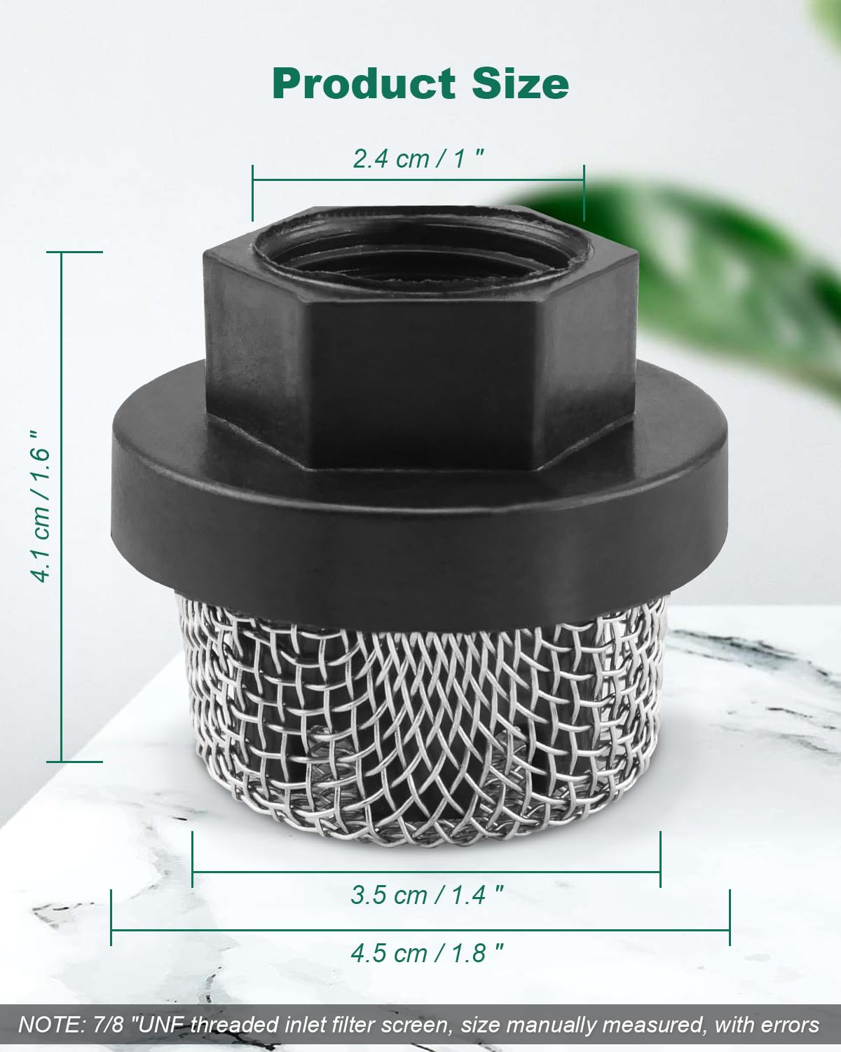 Mua 6Pcs 246385 Airless Paint Sprayer Inlet Strainer Fit for Graco Ultra 390 395 495 7/8" UNF ...