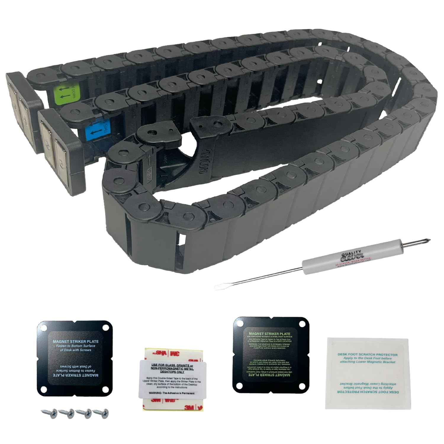 Mua PivyCord-Vez Flex Chain Raceway Cable Management Solution for Sit ...