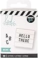 Amazon.com: American Crafts Heidi Swapp Lightbox Mini Alphabet Inserts ...