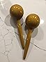 Amazon.com: Meinl Percussion MWM2AM Traditional Wood Round Maracas ...
