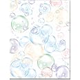 Amazon.com : Floating Bubbles Letterhead Laser & Inkjet Printer Paper ...