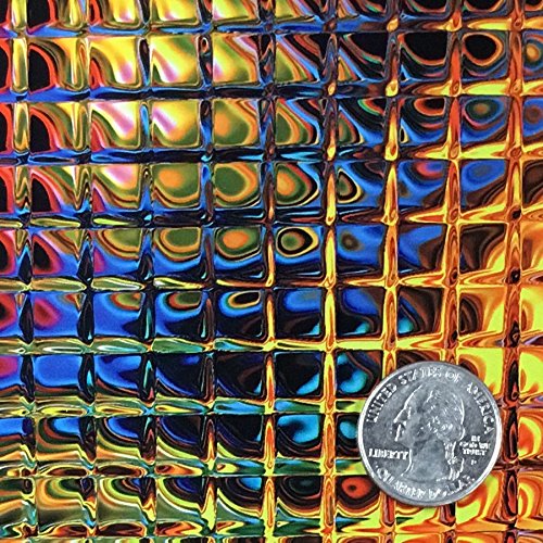 Hydrographic Film Candied Copper Carbon Fiber Look Oil Slick Illusion ...