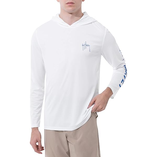 Chubbies Mens The Reflector (Sun Hoodie) Pure White SM One Size at