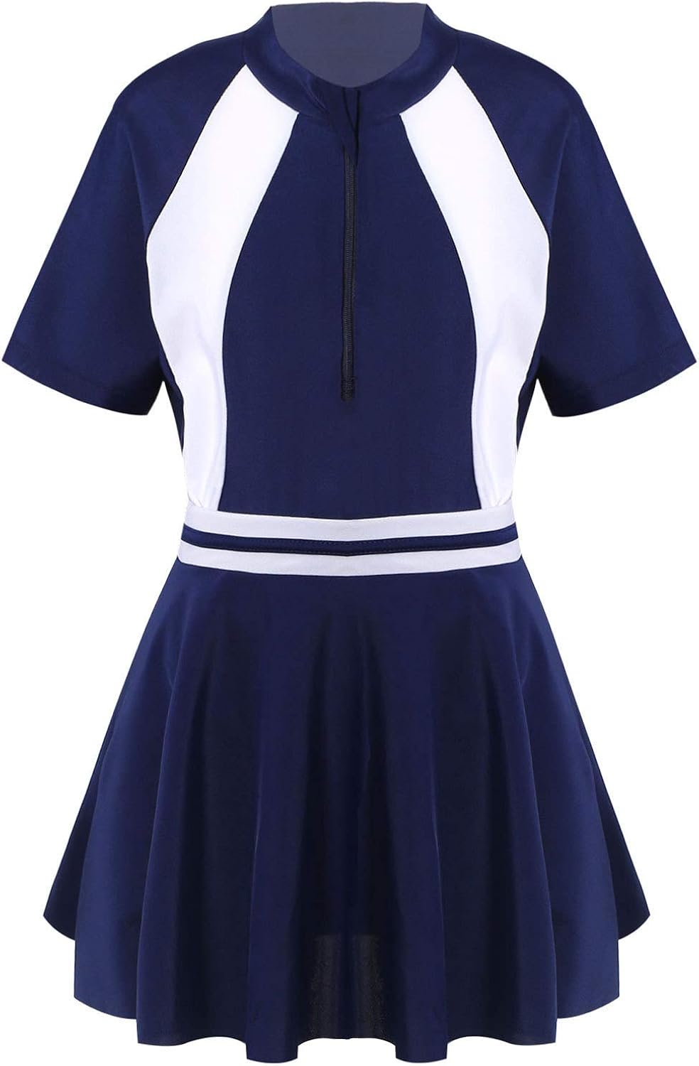 iiniim iiniim Mädchen Badeanzug mit Rock Badekleid Baderock mit ...