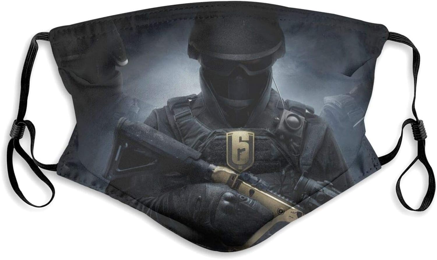 Rainbow Six Siege Washable and Reusable Fashion Masks, 3D Printed Masks ...