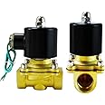 Amazon.com: 3/4 Inch 24 VAC Normally Closed Brass Solenoid Valve : Industrial & Scientific