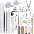 Amazon.com: BUTUZE Book Binding Kit, Bone Folder Tool for Paper Crafting, Complete Book Binding ...