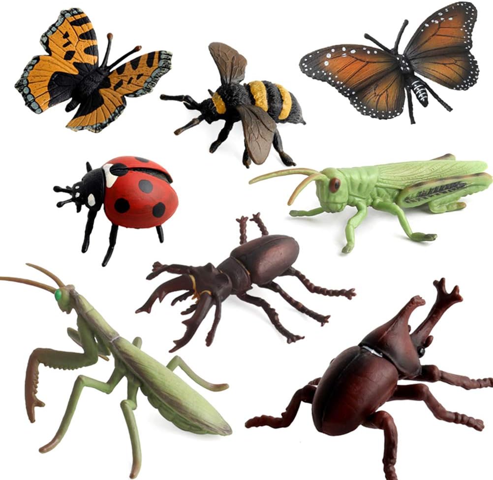 Amazon | Sefod リアル昆虫 モデル 子供玩具 フィギュアおもちゃ 動物おもちゃ アニマル 人形 模型 飾り 玩具 誕生日 贈り物 ...