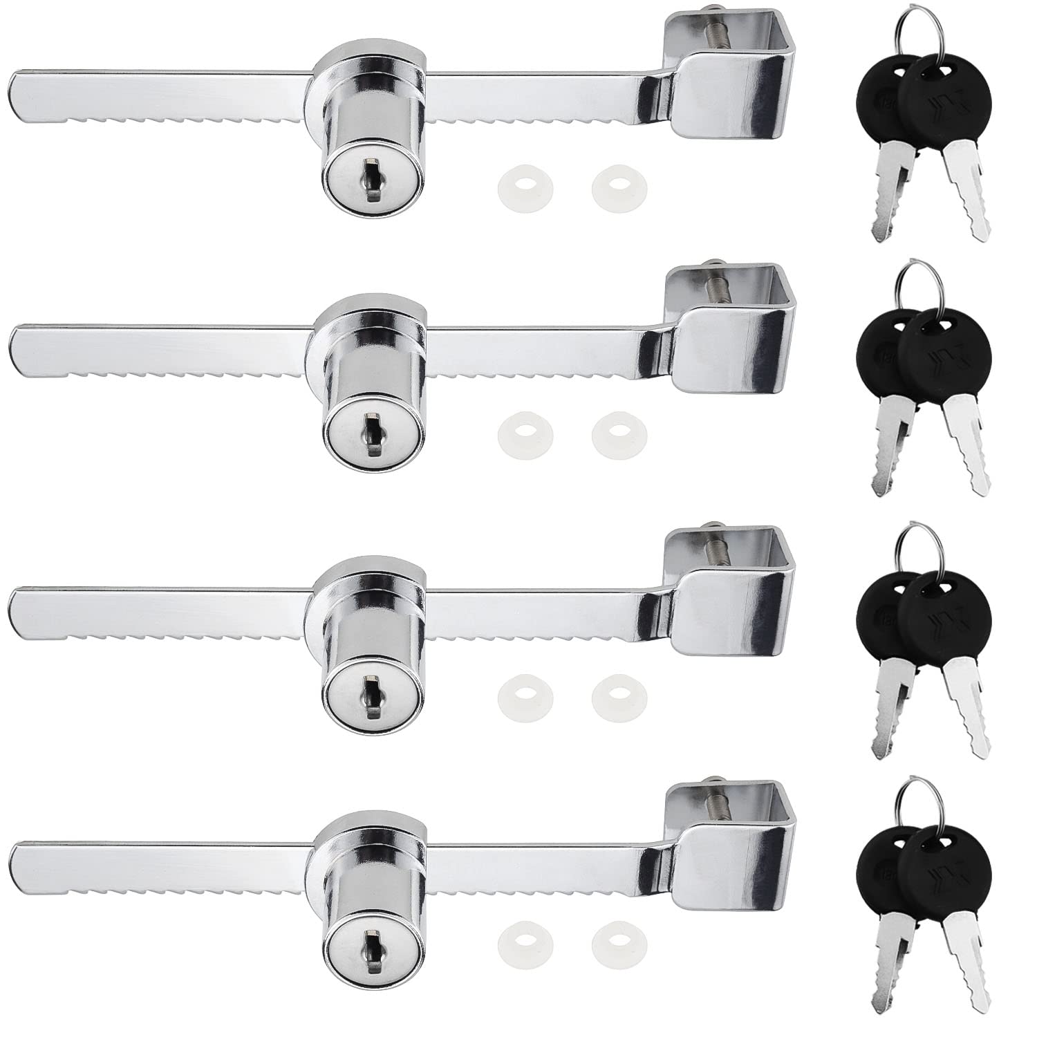 Mua Graplan Set of 4 Rack Lock Sliding Door Mailbox Lock Sliding Glass ...