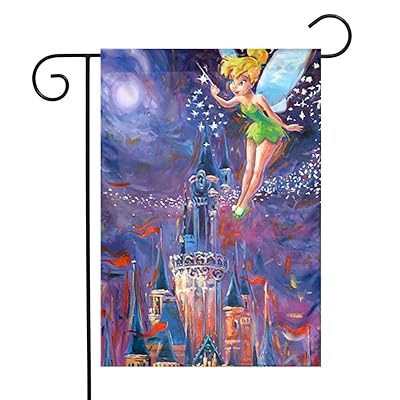 Buy LIUYAN Garden Flag - Tinkerbell Spreading Pixie Dust Unique ...
