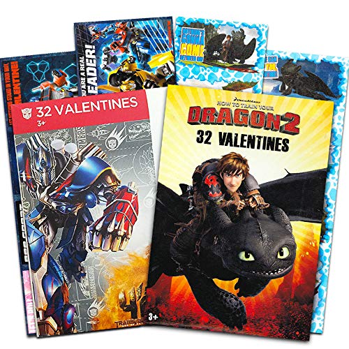 Paper Magic How to Train Your Dragon Valentines Day Cards for Kids ...