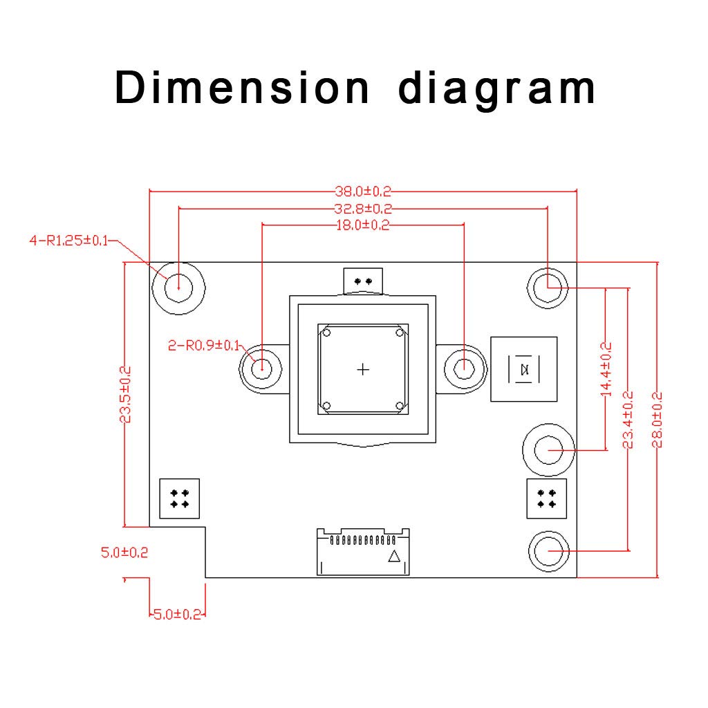 Maikrt 2D/QR/1D Barcode scan Engine QR Code Reader Module UART TTL Serial Port Barcode Scanner ...