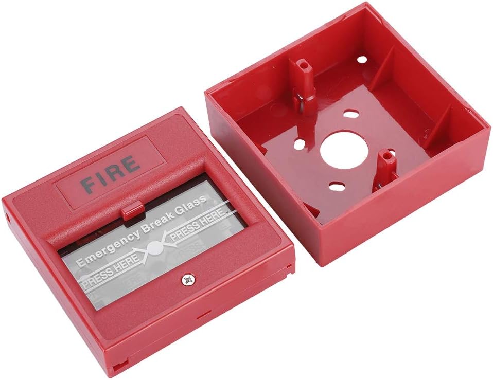 Pomya Red Sign Emergency Stop Switch,Emergency Exit Fire Alarm Button ...