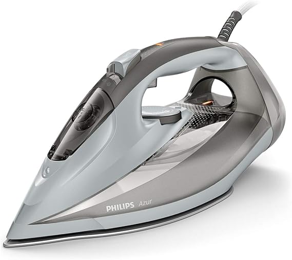 Philips Azur Steam Iron with 250 g Steam Boost, 2600W & SteamGlide ...