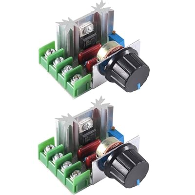 Buy Organizer 2pcs 2000W PWM AC Motor Speed Control Module Dimmer Speed ...