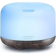 Amazon.com : ASAKUKI 500ml Premium, Essential Oil Diffuser with Remote ...
